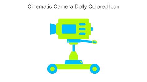 Cinematic Camera Dolly Colored Icon In Powerpoint Pptx Png And Editable Eps Format PPT Sample