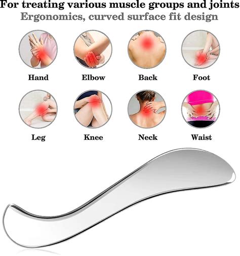 Guasha Massage Tool Grade Stainless Steel Scraping Tool For Soft