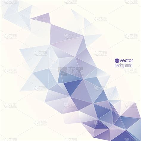 利用三角形和多边形网格提取矢量背景。