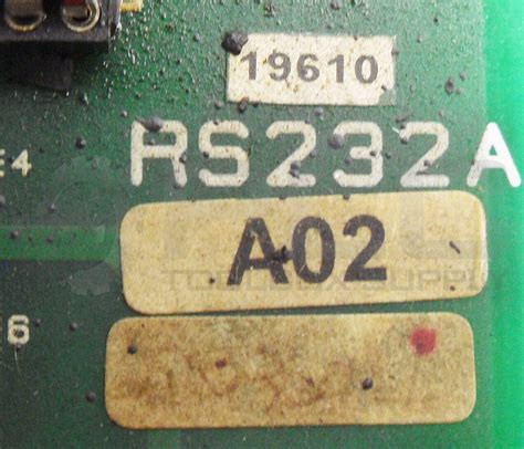 Rs232a Circuit Board Rs232 Plc Toolbox Supply