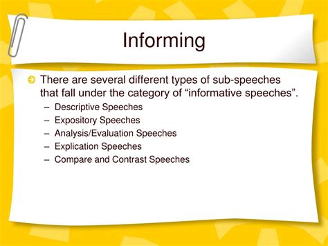 PPT Informative Speeches PowerPoint Presentation Free Download ID 5289786