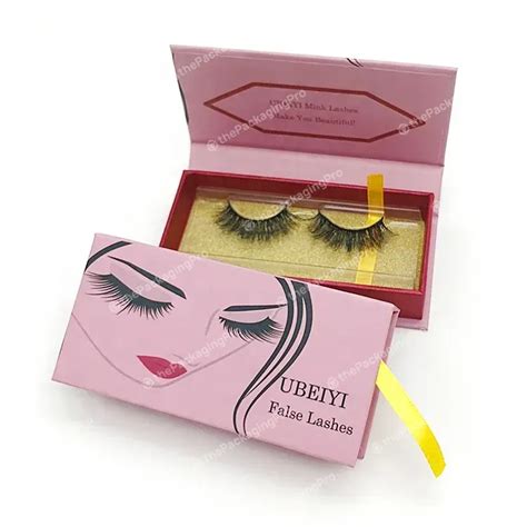 Wholesale Custom Printed Lash Box Custom Logo Eyelash Packaging Box