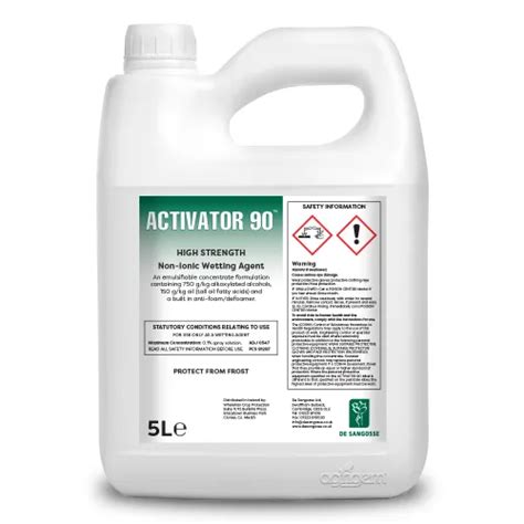 Activator 90 5l Herbicide Enhancer Non Ionic Wetting Agent