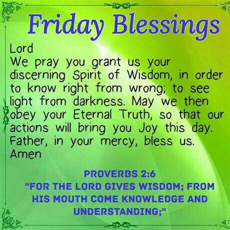 Friday Morning Prayer Quotes