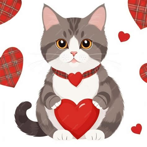 Imágenes De Gatitas Vector Premium