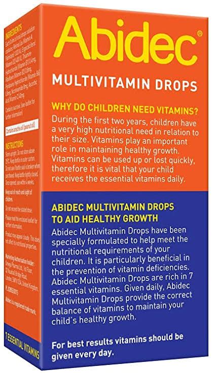 Abidec Multivitamin Drops Uk