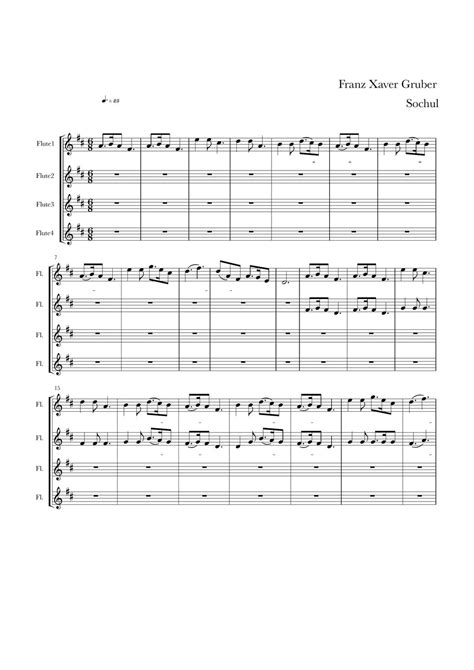 Franz Xaver Gruber 고요한 밤 거룩한 밤 Silent Night Holy Night 찬송가 109장