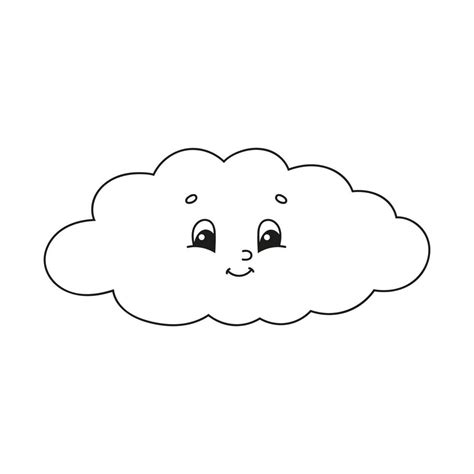 Dibujos De Nubes Grandes Para Colorear E Imprimir Para Imprimir