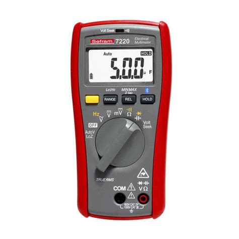Digital Multimeter 7220 SEFRAM INSTRUMENTS Portable 1000 V 600 V