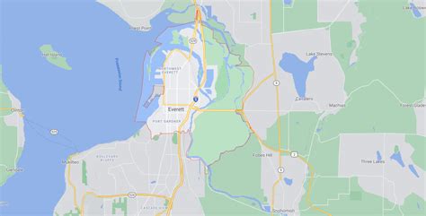 Everett Zip Code Map Map Worksheets