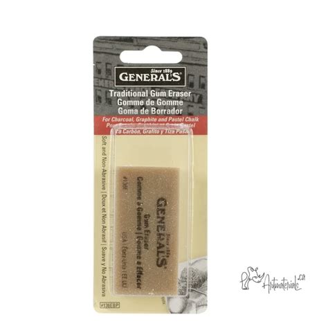 Generals Gum Eraser Artmaterials Ca