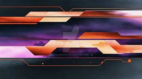 Purple Rust Futuristic Abstract Flow By Screenpin On Deviantart