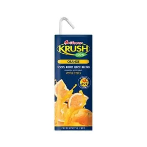 Clover Krush Uht Orange 6x200ml Sweet Zone