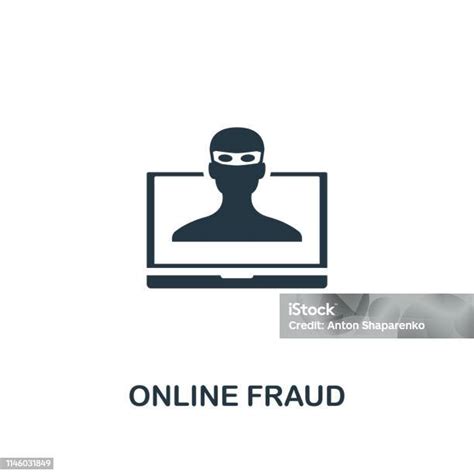 線上欺詐 圖示創意元素設計從生產力圖示集合圖元完美的線上欺詐圖示 用於網頁設計應用程式軟體列印使用向量圖形及更多互聯網圖片 Istock