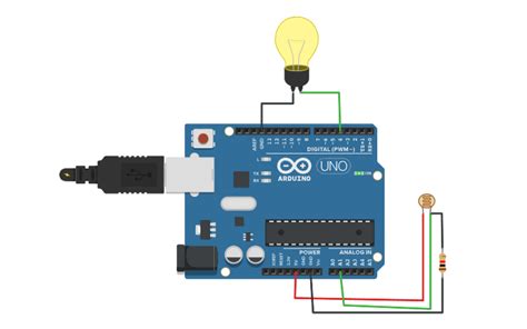 Circuit Design Program 8 Light Dependent Resistor Photoresistor Tinkercad