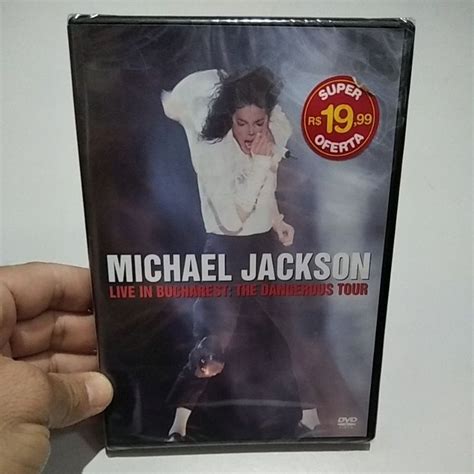 Dvd Michael Jackson The Dangerous Tour Shopee Brasil