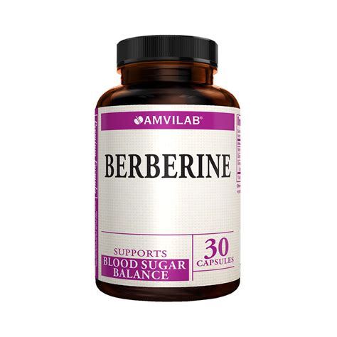 ბერბერინი 30 კაფსულა ამვილაბი Amvilab