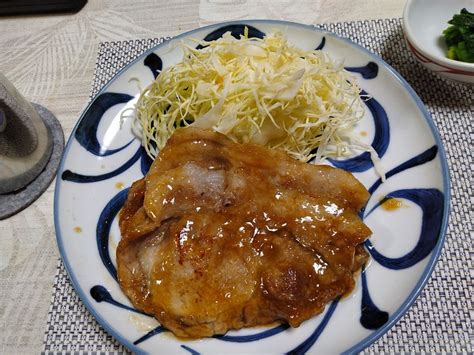 豚肉の生姜焼きー202442 Tue My Favorite Bloguru