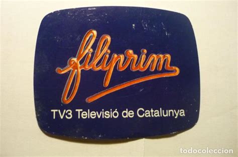 Pegatina Television Tv3 Filiprim Comprar Pegatinas Antiguas Y De
