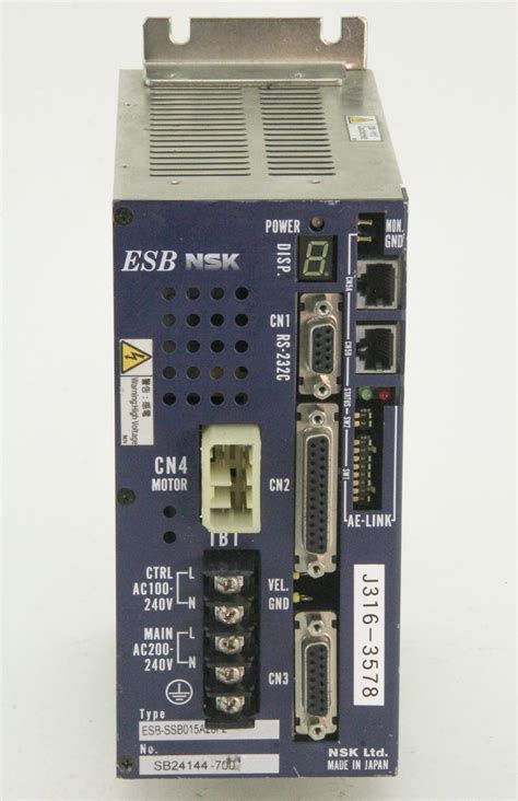 3578 Nsk Esb Servo Driver Esb Ssb015a23f2 J316gallery