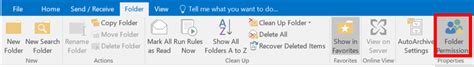 Giving And Removing Permissions In Outlook Technology Support Services