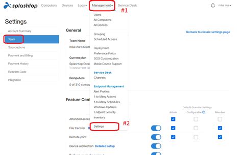 Computer Notes Splashtop Business Support