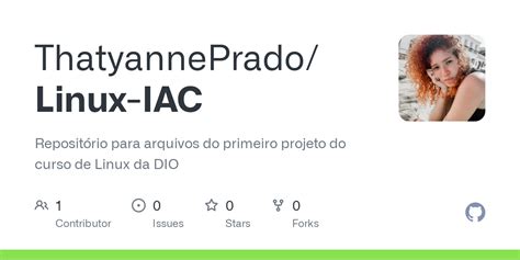 Github Thatyanneprado Linux Iac Reposit Rio Para Arquivos Do