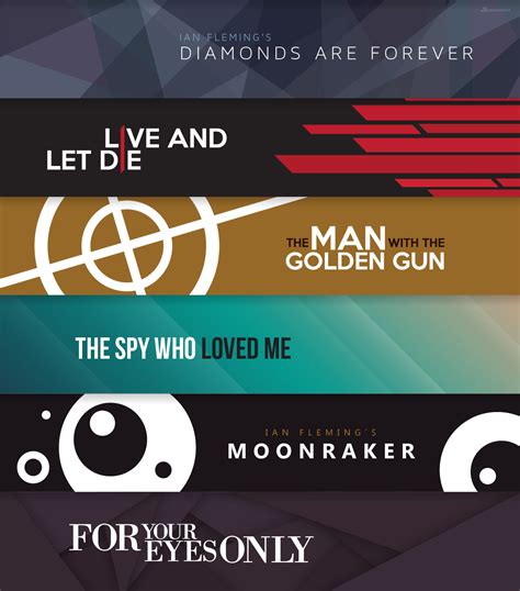 James Bond Movies In Chronological Order