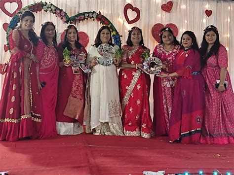 Aggarwal Mahila Mandal Welcomed The Year अग्रवाल महिला मंडल ने किया