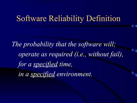 Software And Hardware Reliability Ppt Operating Systems Computer Software And Applications
