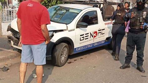 Joven Motociclista Resulta Con Fractura Expuesta Tras Choque En