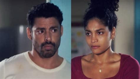 TERRA E PAIXÃO ALINE SE JOGA NA FRENTE DO TIRO PARA SALVA A VIDA DE