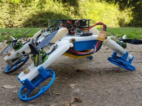 This Reconfigurable Robot Can Fly And Drive Using The Same Motors