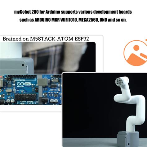 Elephant Robotics Diy 6 Axis Cobot Mycobot 280 Arduino For Open