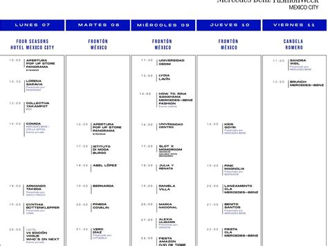 Cuenta Atrás Para La Fashion Week México Diseñadores Fechas Sedes Y