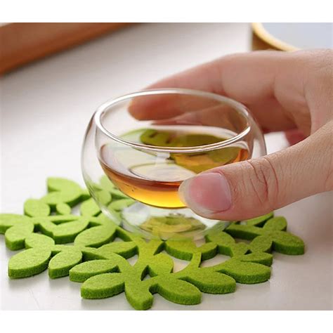 Arshen прочная термостойкая чайная чашка с двойными стенками 50 мл здоровая элегантная