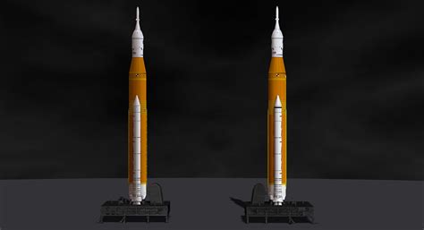 3d File The Space Launch System Sls Nasas Artemis I Moon Rocket