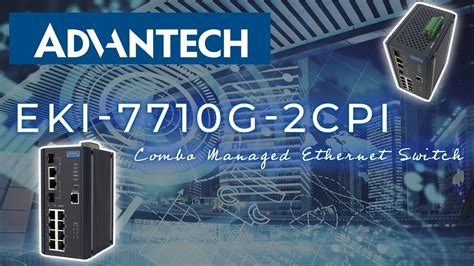 Advantech Eki 7710g 2cpi Youtube