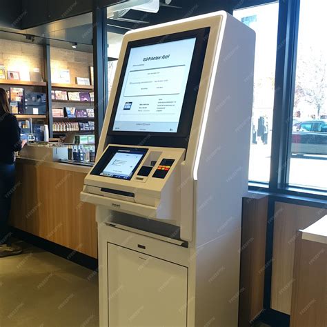 A Digital Payment Terminal Integrated Into A Selfservice Kiosk