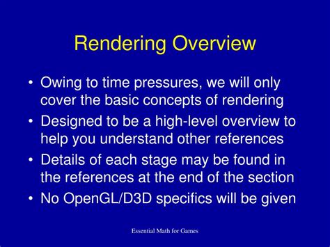 Ppt Rendering And Rasterization Powerpoint Presentation Free