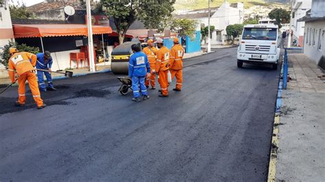 Prefeitura De Jacobina Segue Pavimentando Ruas Do Centro Da Cidade