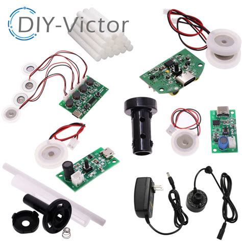 Usb Mini Humidifier Diy Kits Mist Maker And Driver Circuit Board Fogger Atomization Film Sheet