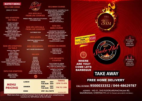 Smoke Hub Barbeque Vadapalani Chennai Chennai Restaurant Menu And Reviews EazyDiner