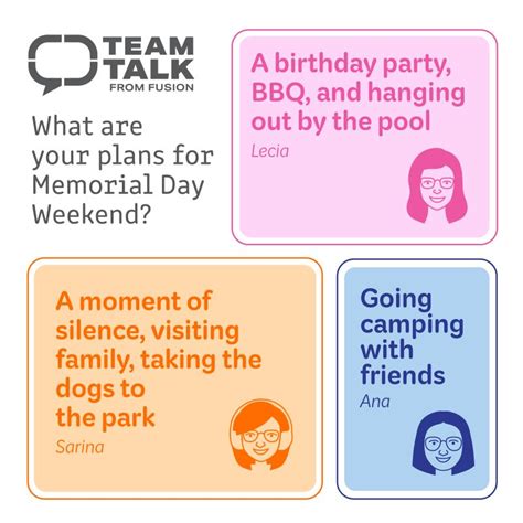 fusion on linkedin teamtalk memorialday teamfusion holidayplans