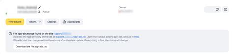 App Adstxt File Monetization Ads In Mobile Apps