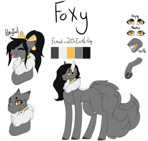 Foxy Ref 2 By Articfoxdrawsyt On Deviantart
