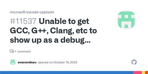 Unable To Get Gcc G Clang Etc To Show Up As A Debug Configuration