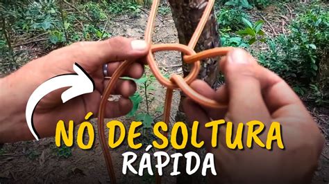 Como fazer o NÓ de SOLTURA rápida YouTube