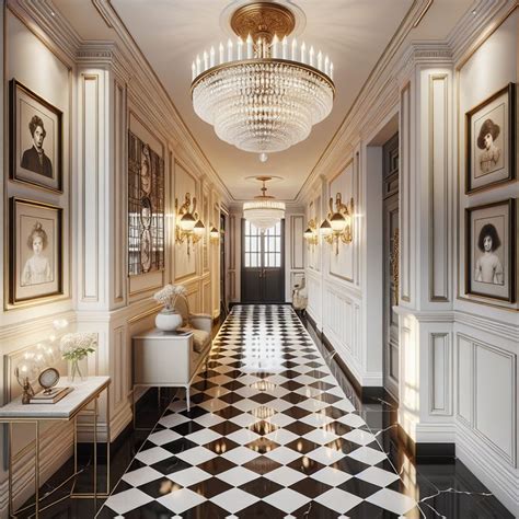 Luxurious Classic Hallway Design In 2025 Classic Hallways Hallway