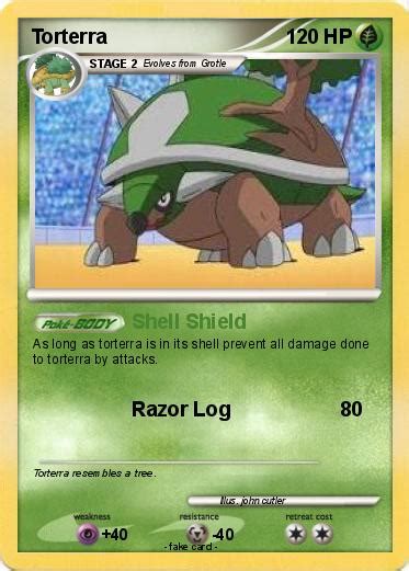 Pokémon Torterra 1112 1112 Shell Shield My Pokemon Card